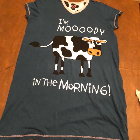 Lazy One | Intimates & Sleepwear | Nwot Lazy One V Neck Nightshirt ...